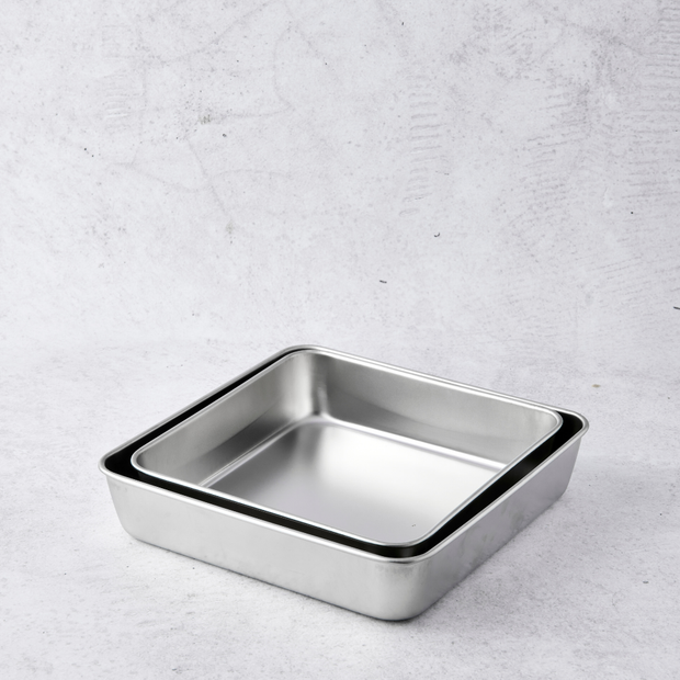 Stainless Steel Square Cake Tin – The Low Tox Project